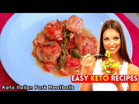 Keto Italian Pork Meatballs - Easy Recipes for Beginners