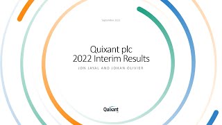 Quixant (QXT) 2022 interim results presentation - September 2022