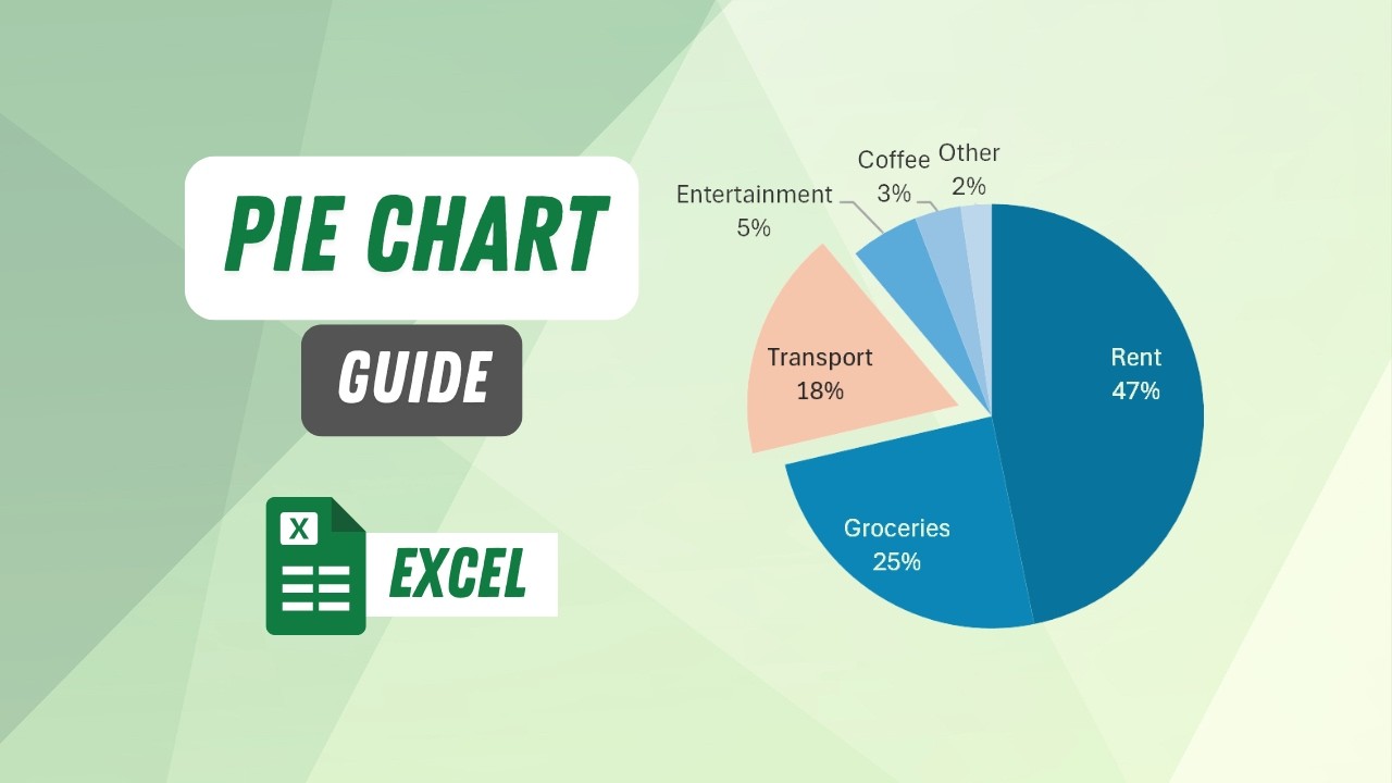 Excel Pie Chart Tutorial: Customize, Filter & Explode Slices