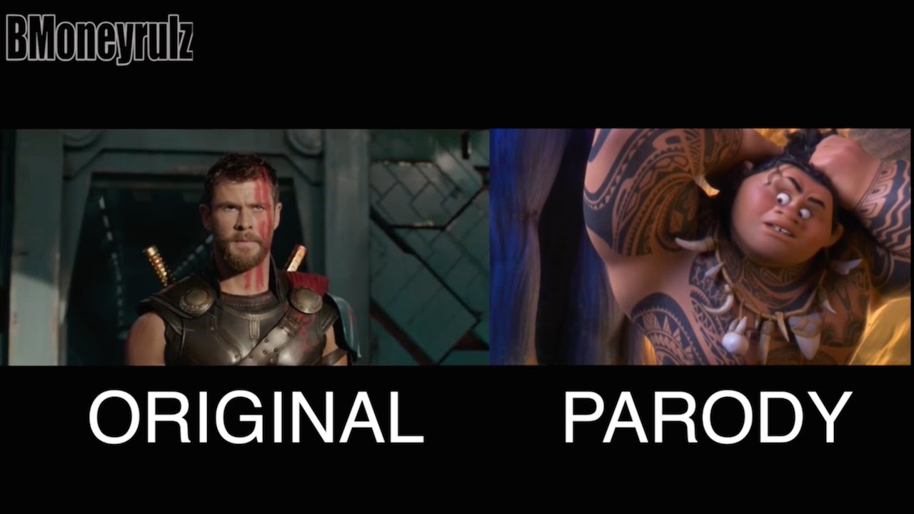 Disney's THOR: RAGNAROK Side-By-Side w/ Original Trailer