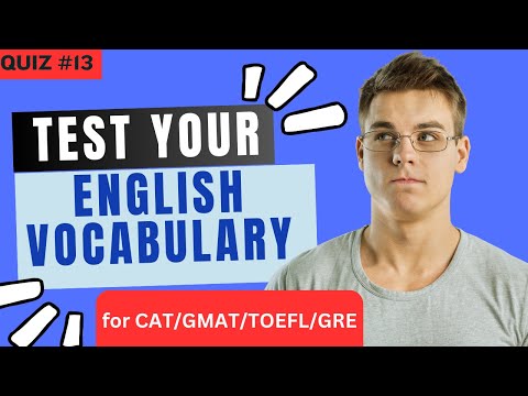 Improve Your English Vocabulary with quiz | part 13