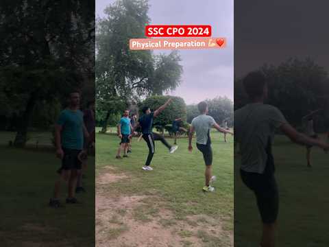 SSC CPO 2024 Physical💪🏻| It’s now or never⭐️⭐️|Hustle for physical academy #ssc