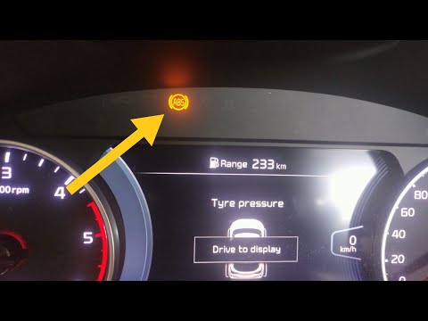 ABS warning light on in car.Explain in Tamil