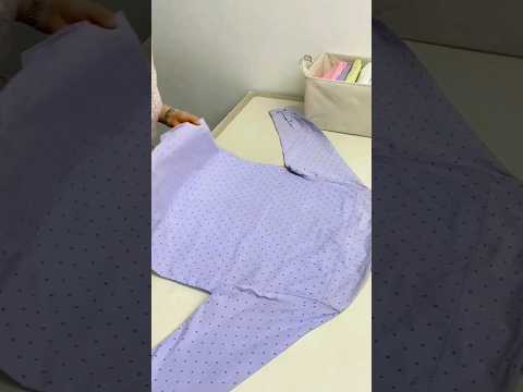 Master Stylish Shirt Folding in Seconds #Shorts #stylishtips #foldingclothes
