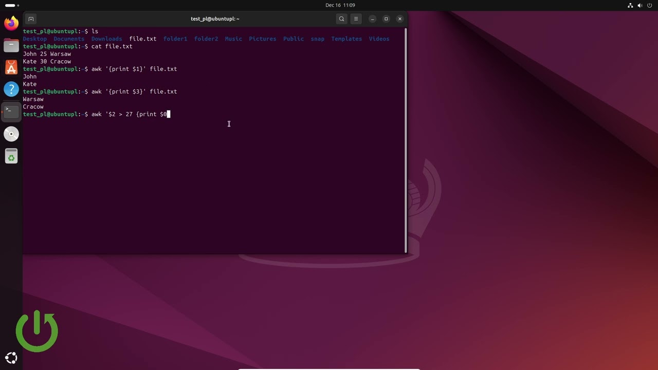 Linux – How to Use awk Command for Text Processing