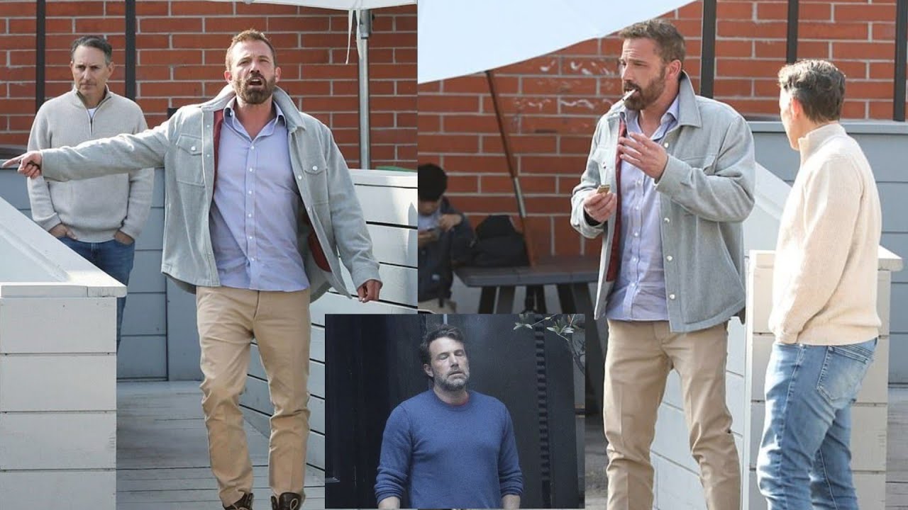 Ben Affleck recreated the iconic 'sad Affleck' smoking meme after years of trying to quit nicotine.