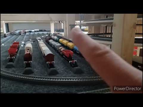 Märklin C-Gleis Anlage... Update Schattenbahnhof
