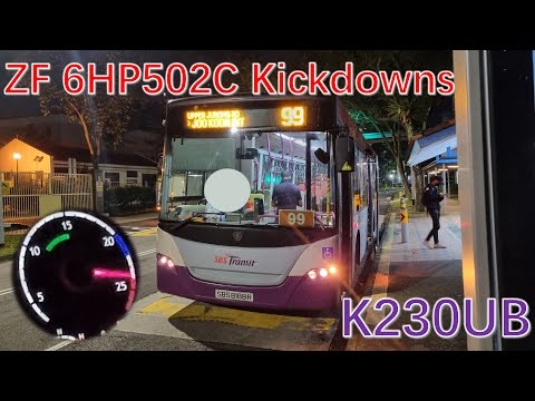 [SBST]Redline Kickdowns - SBS8188R On 99 - SCANIA K230UB E4