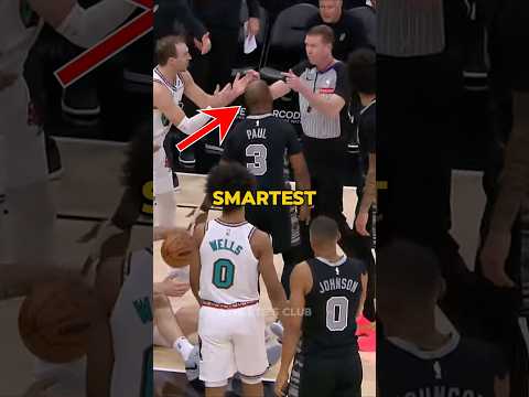 Chris Paul is the Smartest Player EVER?! #shorts #nba #basketball #athlete #sports