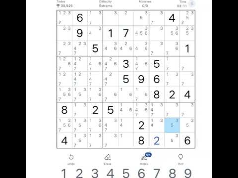 #75 - Extreme Sudoku Solved in 9:04 | Only 30% Finish It | No Mistakes, Just Pure Focus