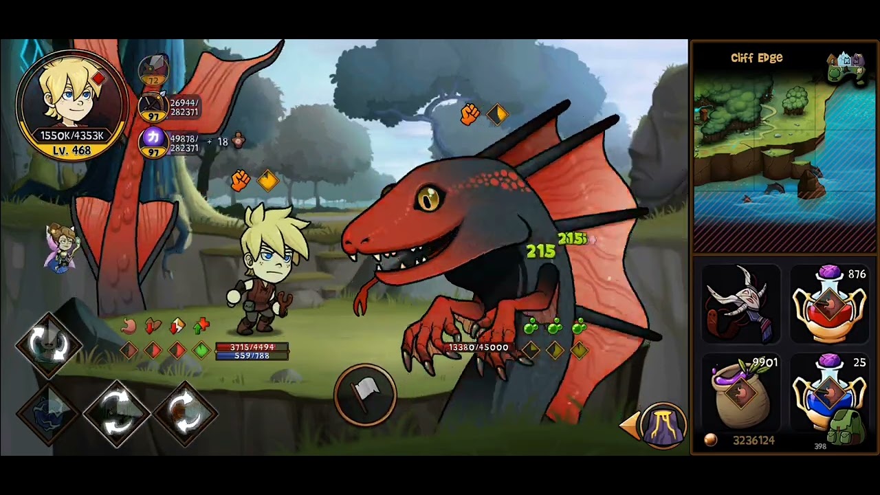 [Old] Hero Tale Leviathan - Only magic while in training build 🤣