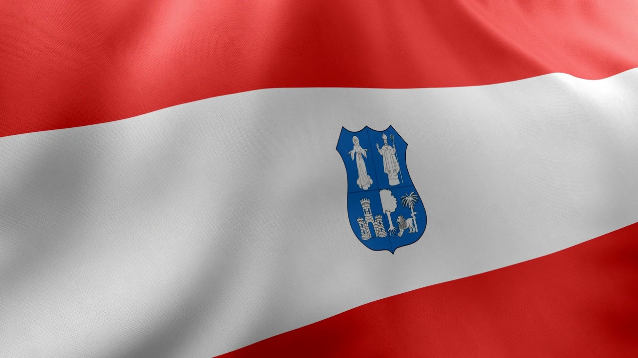 Asuncion City Flag Animation | 4k | Flags of the World