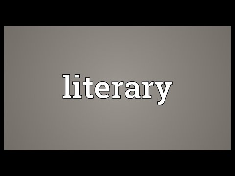Literary Meaning