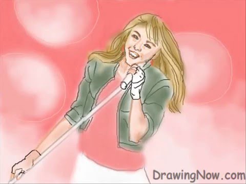 How To Draw Hannah Montana Step by Step – I'm Youtuber – Follow my ...