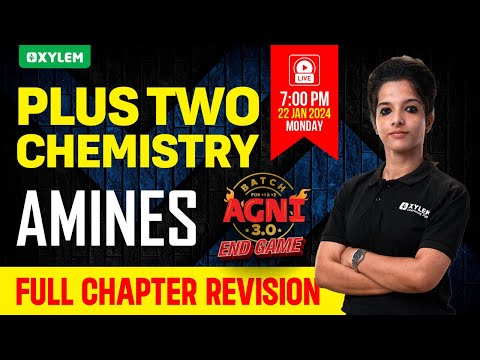 Plus Two Chemistry - Amines | Xylem Plus Two