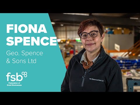 Fiona Spence, Geo. Spence & Sons Ltd | FSB Member Stories | Federation of Small Businesses