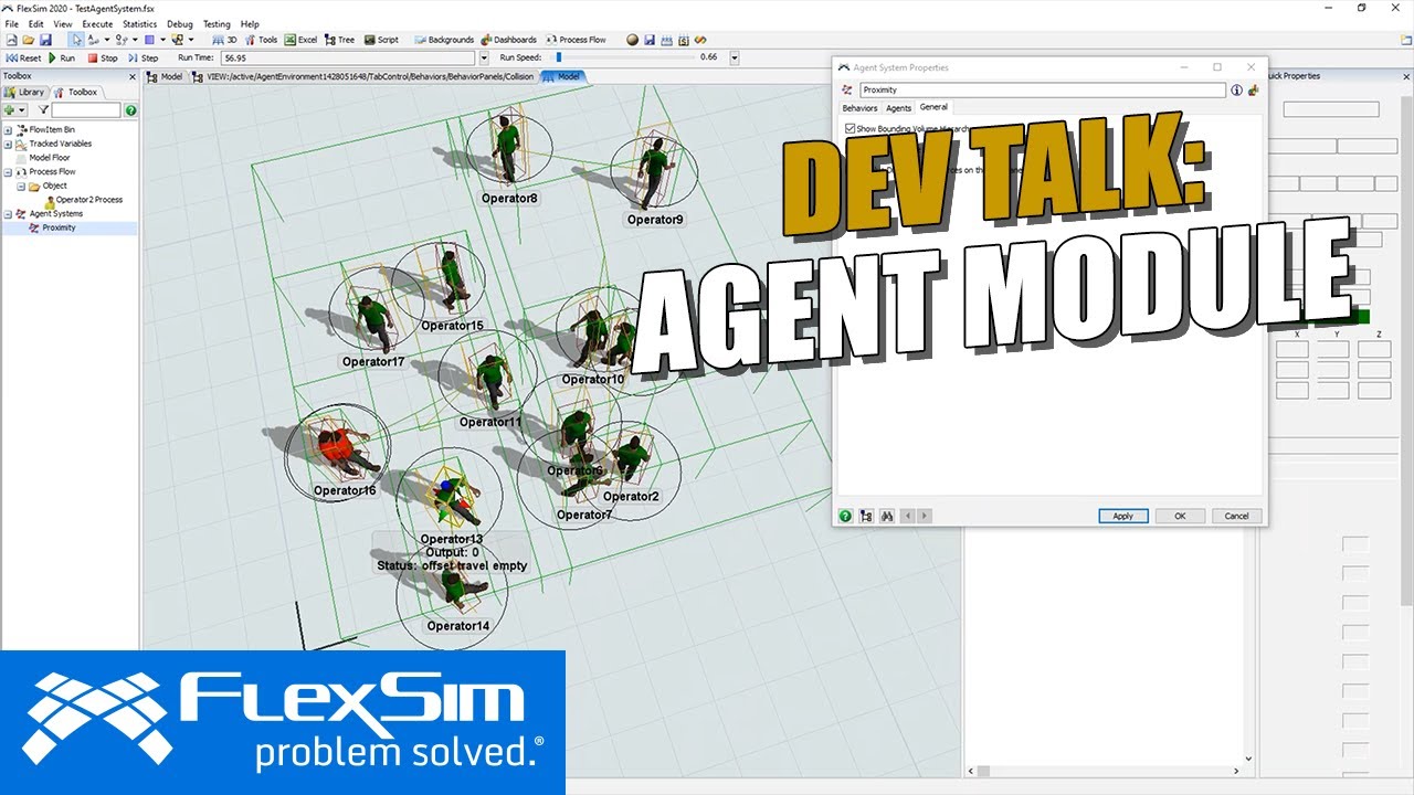 Dev Talk: FlexSim's Agent Module