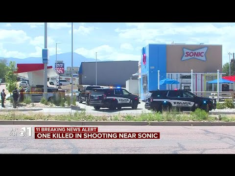 WATCH: One dead, one hospitalized in shooting at Colorado Springs fast food restaurant