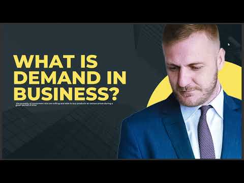 WHAT IS DEMAND IN BUSINESS