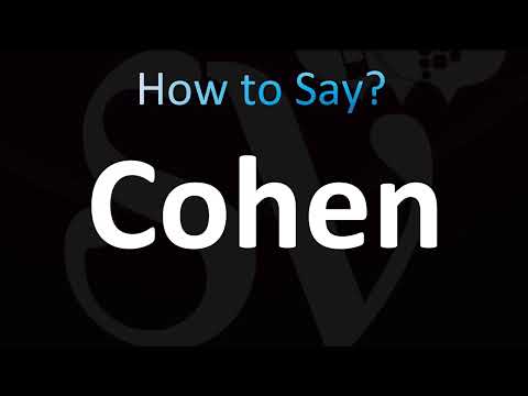 How to Pronounce Cohen (CORRECTLY!)