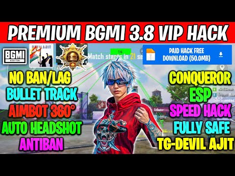 BGMI HACK MOD APK 3.8 FREE | BGMI ESP HACK KAISE KARE | BGMI NEW HACK TODAY | HOW TO HACK BGMI 3.8