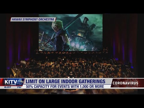 Large indoor events on Oahu limited to 50% capacity beginning Jan. 10 as COVID cases surge