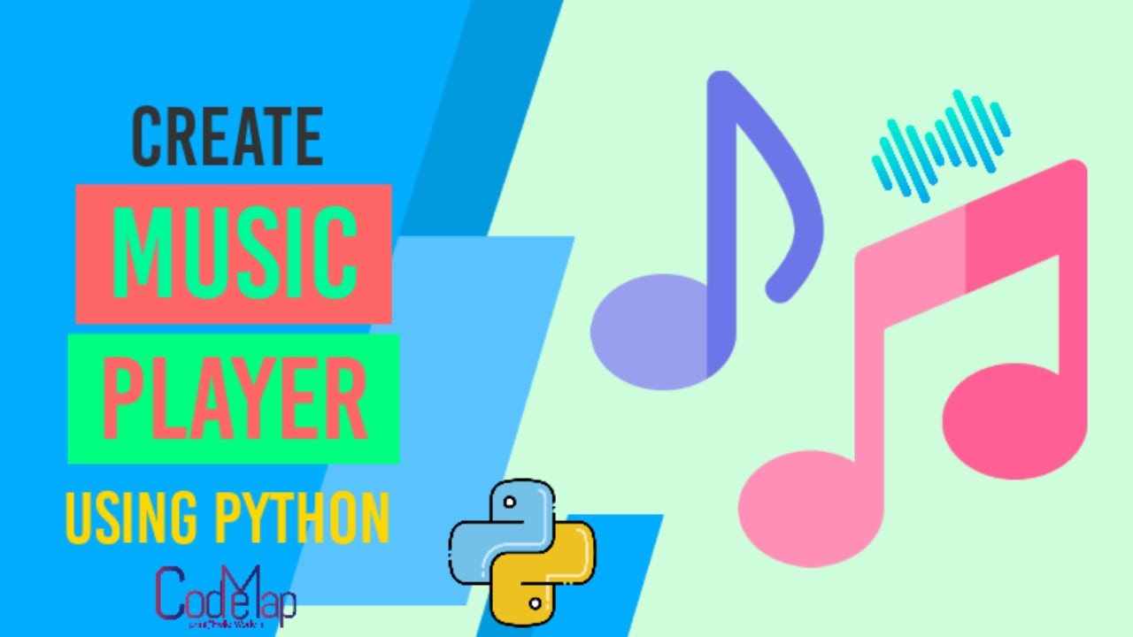 Music player application using tkinter module in python | python | tkinter
