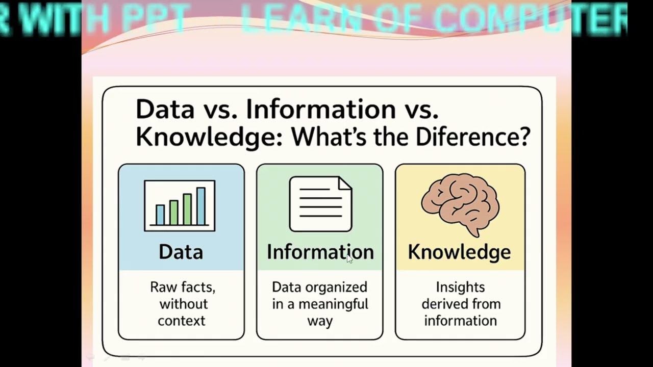 what is data information in ppt