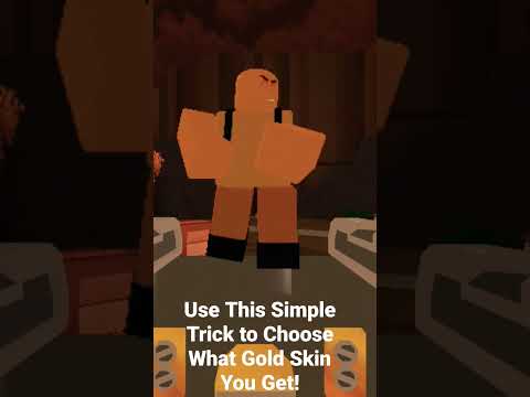 How to Choose What GOLD SKIN you get in TDS (WORKING 2022)