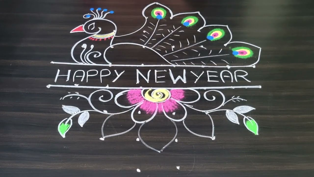 New Year Sankranthi Muggulu - Blouse Designs