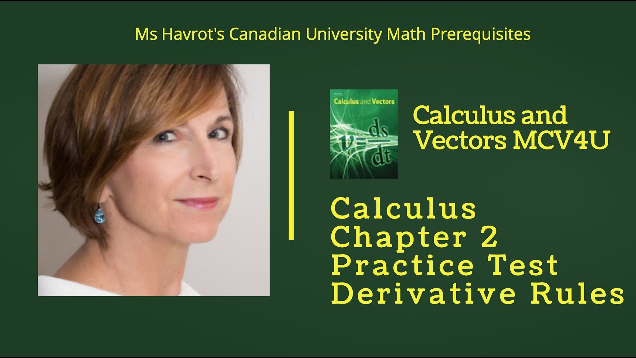 Calculus Chapter 2 Practice Test