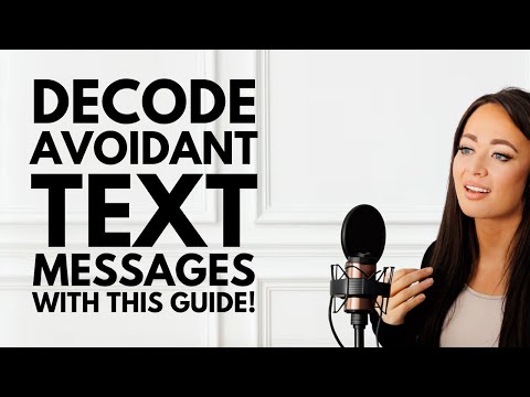 AVOIDANT TEXTING: This is What They REALLY MEAN! 📱💬🧩