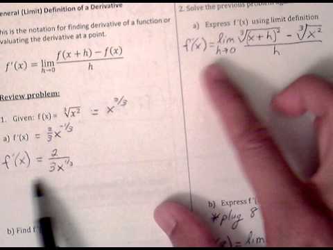 Ch .2 Limit Definition Application worksheet