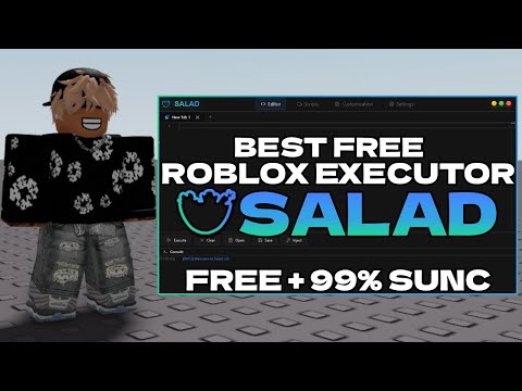 [NEW!] Roblox BEST FREE Script PC Executor: Salad | The Best 100% UNC Executor Byfron Bypass 2025