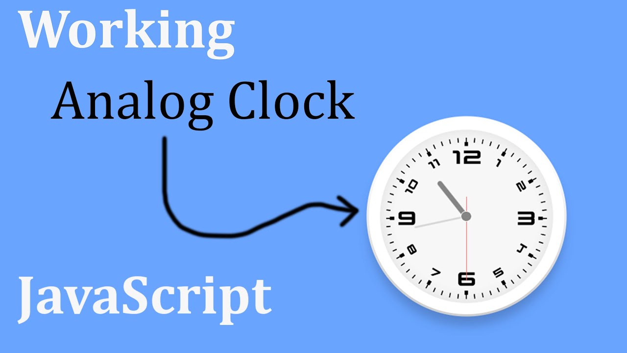 Working Analog Clock Using Html5 CSS3 & JavaScript @royaltutorials354