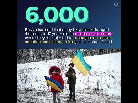 Russia Put 6,000 Ukrainian Kids in Re-Education Camps: Yale Study