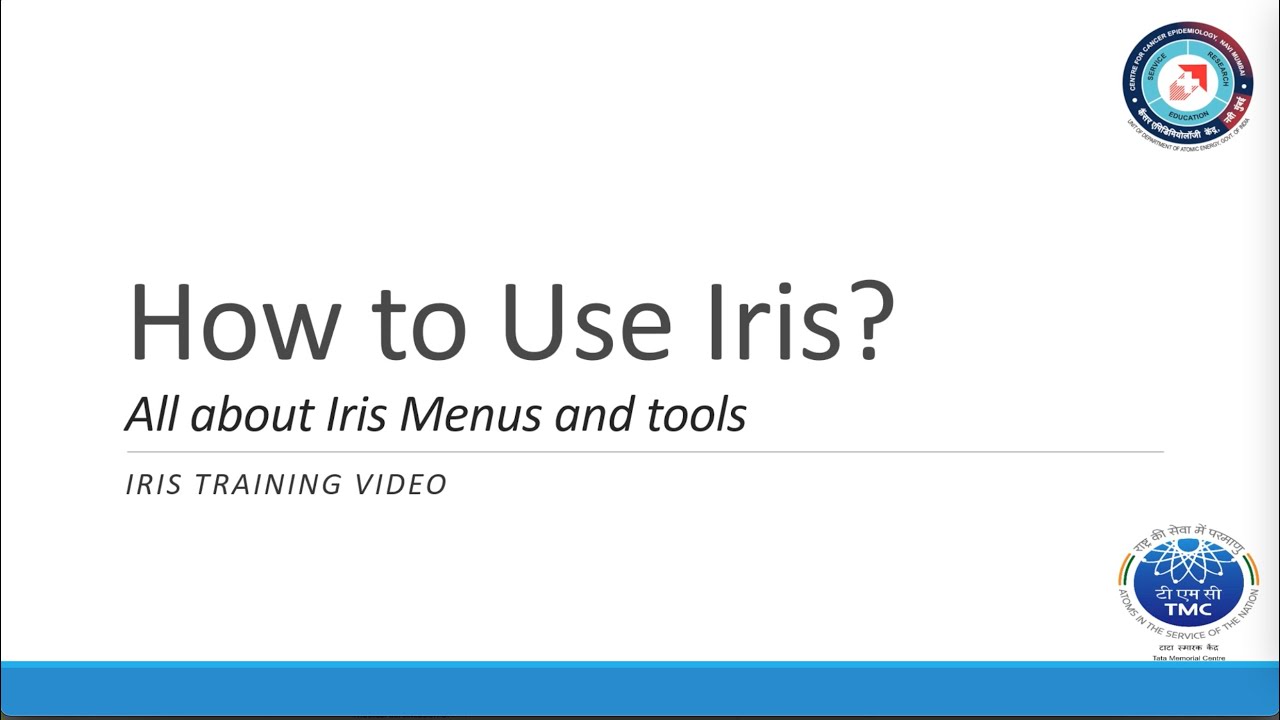 Iris automated coding system video 3: How to use Iris- All about Iris menus and tools