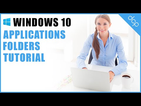 Windows 10 Creator - Application Folders Tutorial