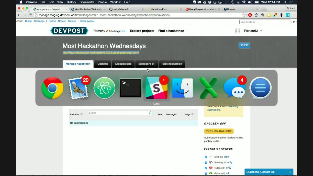 Using Devpost at your hackathon