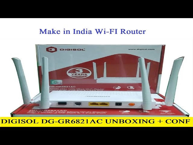 Optical Network Unit - DIGISOL DG-GR6821AC Dual Band Wholesale Trader ...