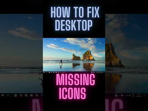 How to Fix Desktop Missing Icons on your Computer
