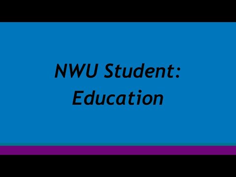 Getting to know the NWU: Faculty of Education