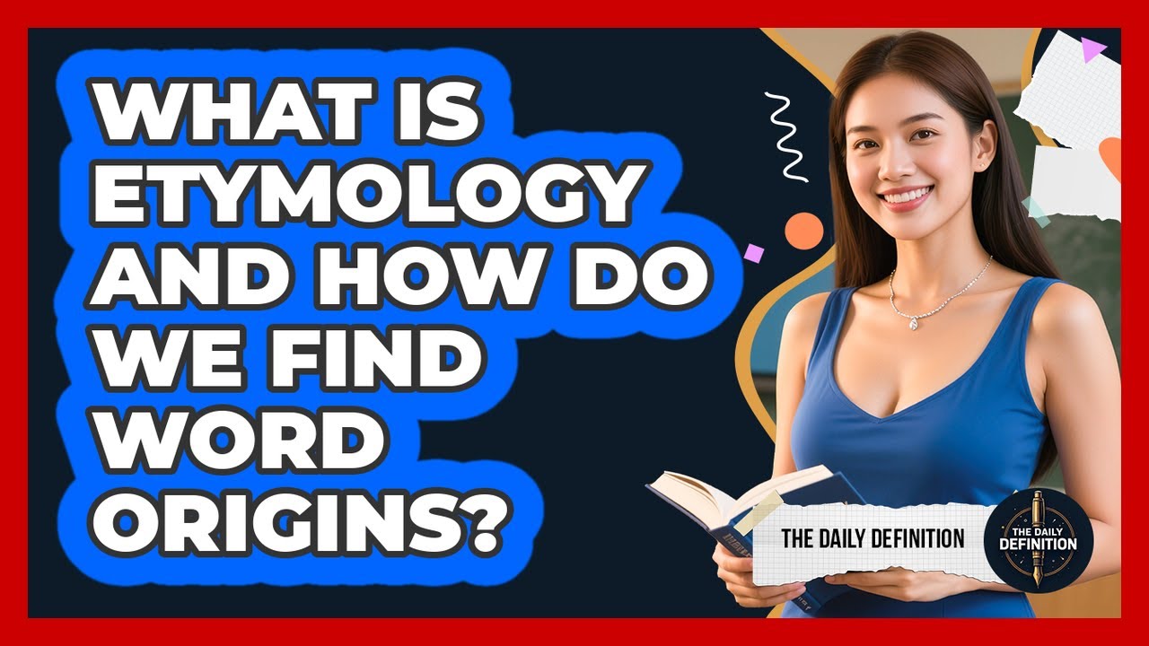 What Is Etymology And How Do We Find Word Origins? - The Daily Definition