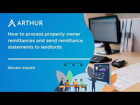 How to process property owner remittances and send remittance statements to landlords | Webinar