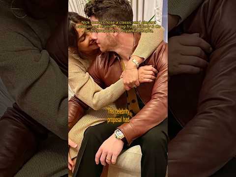 Nick Jonas chose a classic and elegant cushion cut diamond ring from Tiffany & Co for his proposal