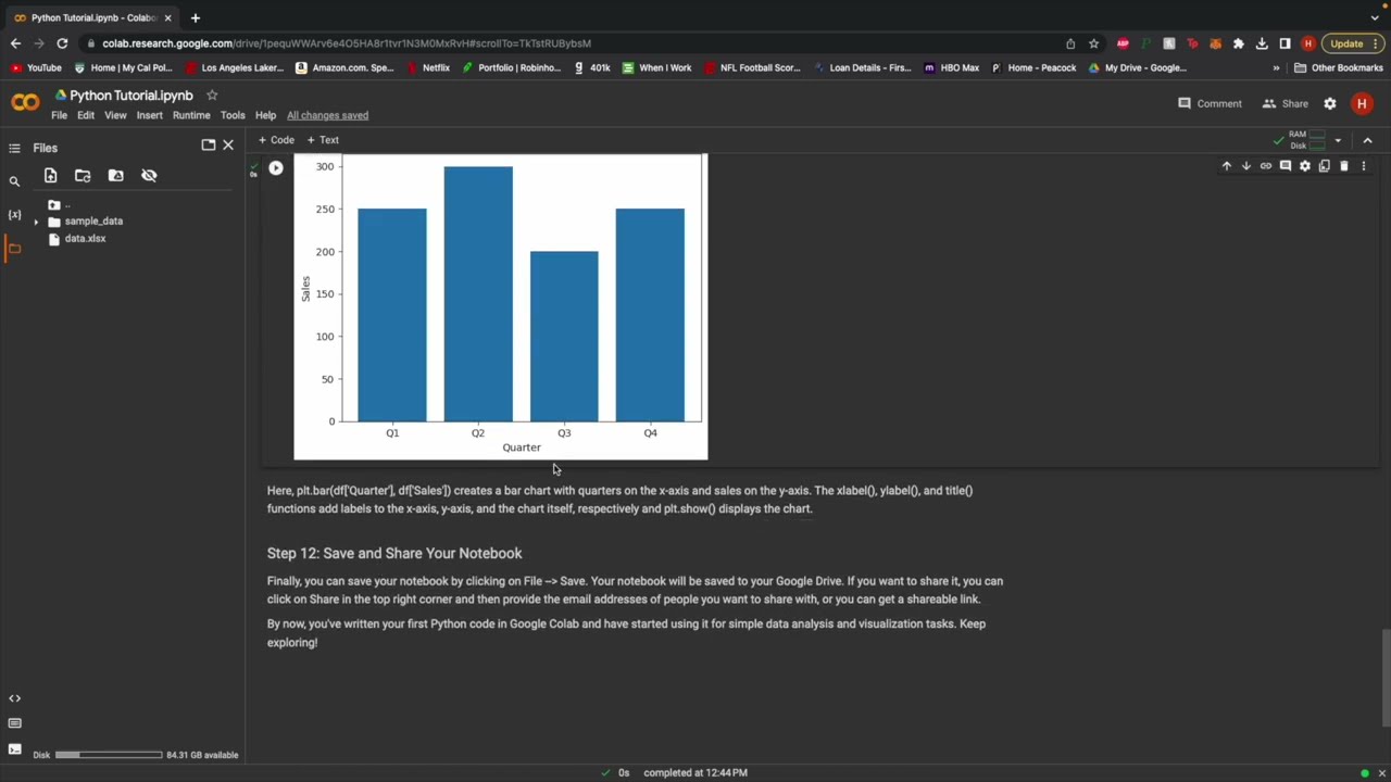 Python Tutorial: Google Colab for Business Analytics
