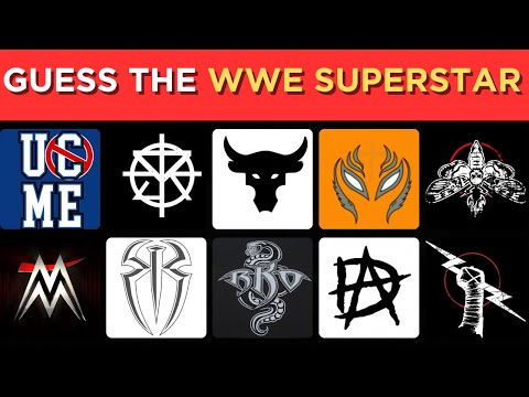 Guess The WWE Superstar By Its Logo in 5 Seconds | WWE Logo Quiz 2025