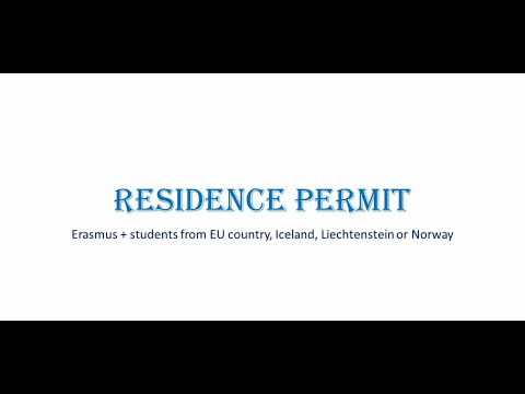 Residence permit for students from EU - EEA countries