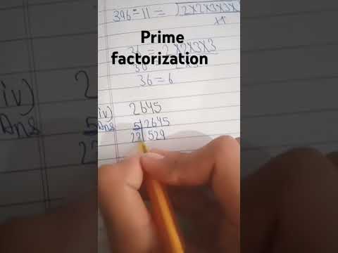 prime factorization method 2645