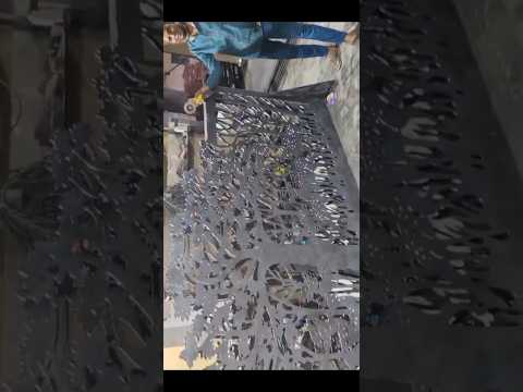 Laser cutting | metal laser cutter #Tree drawing #shorts
